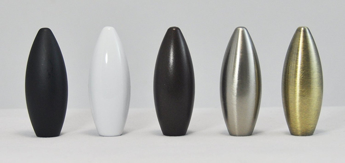 Bullet Lamp Finial For Lamp Shades, 2-inch — urbanest