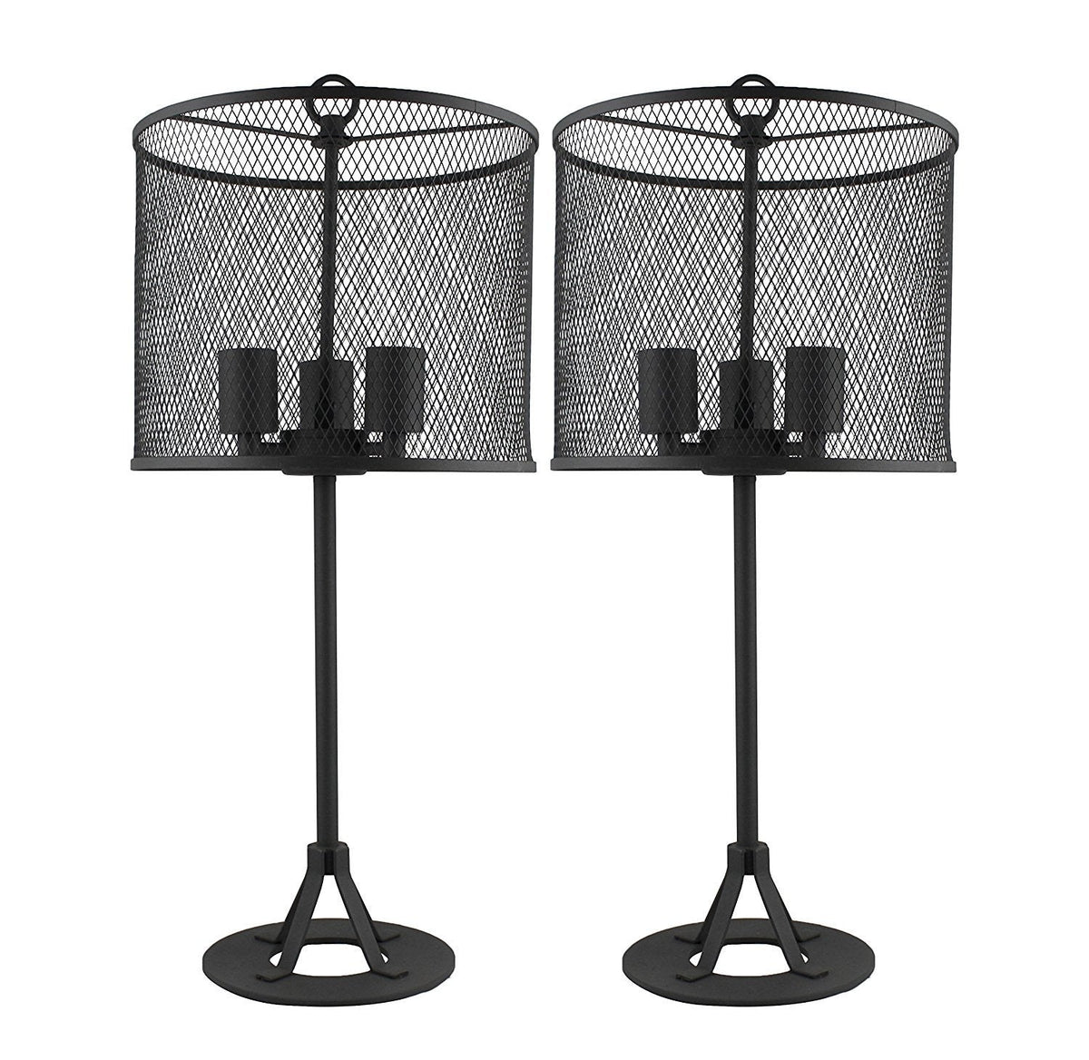 Set of 2 Pullman Table Lamps, 34 1/2" Tall — urbanest