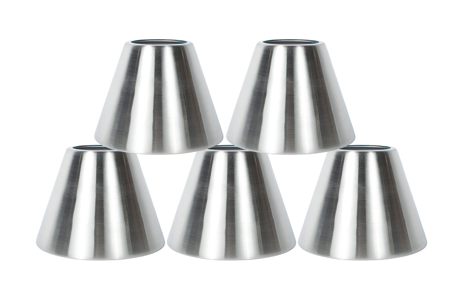 Metal 6-inch Chandelier Lamp Shade - 4 Finishes — urbanest