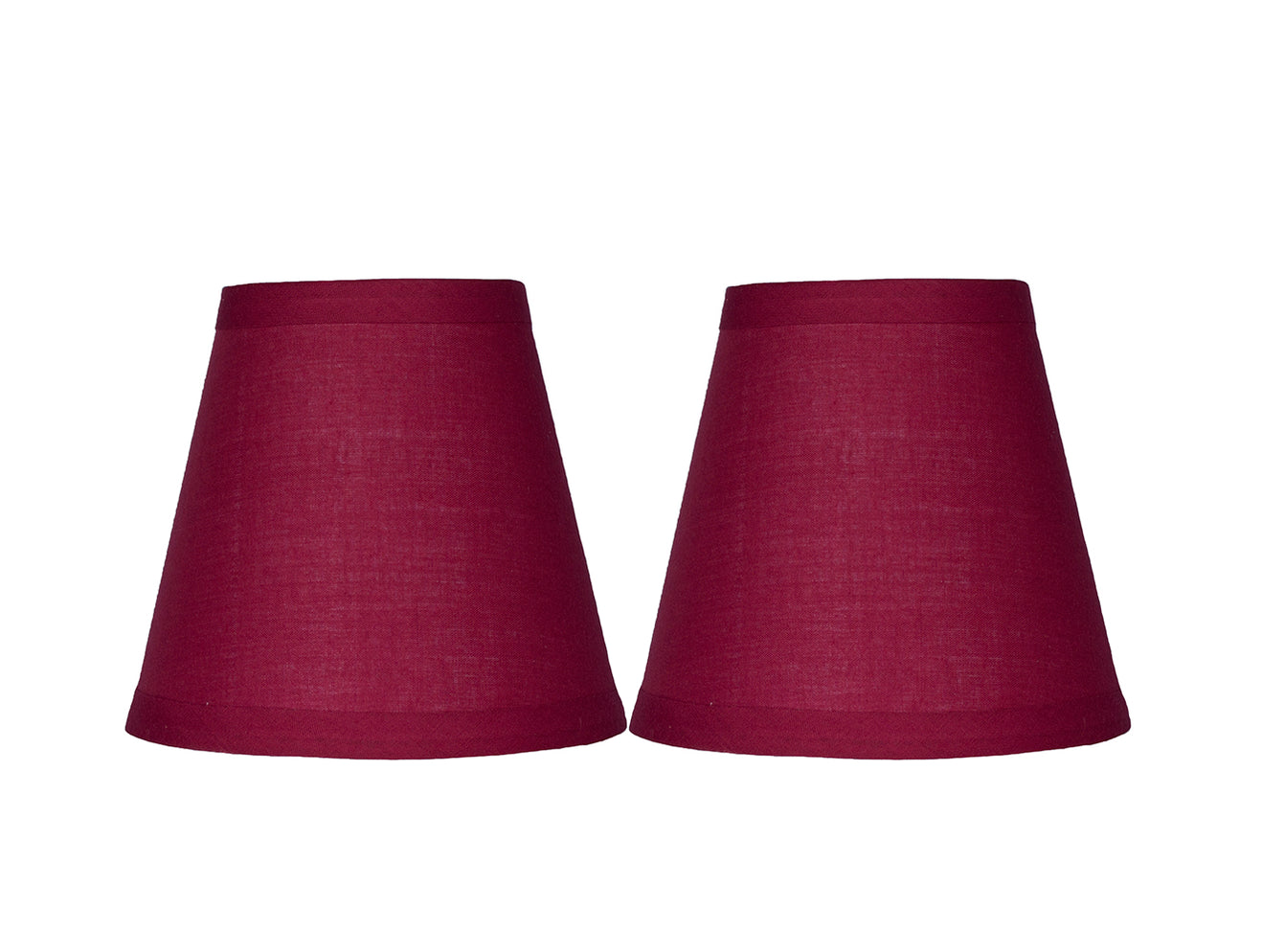 Urbanest Off White Cotton Mini Chandelier Lamp Shade, 5-inch, Hardback ...