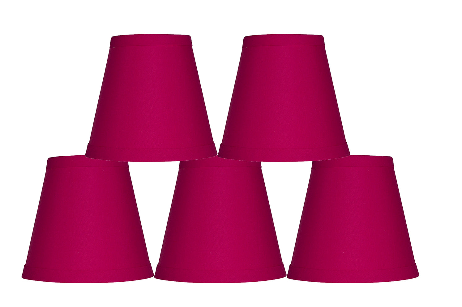 Urbanest Off White Cotton Mini Chandelier Lamp Shade, 5-inch, Hardback ...