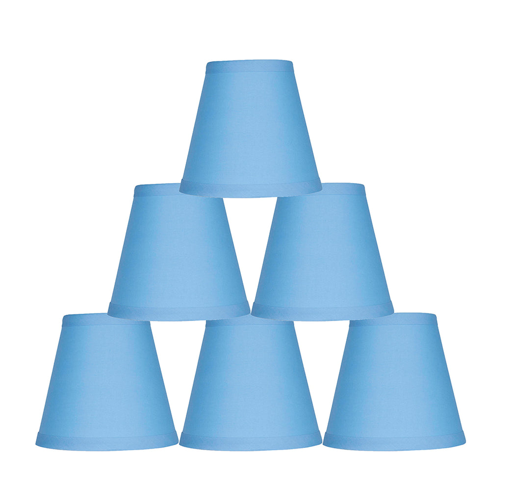 Urbanest Off White Cotton Mini Chandelier Lamp Shade, 5-inch, Hardback ...