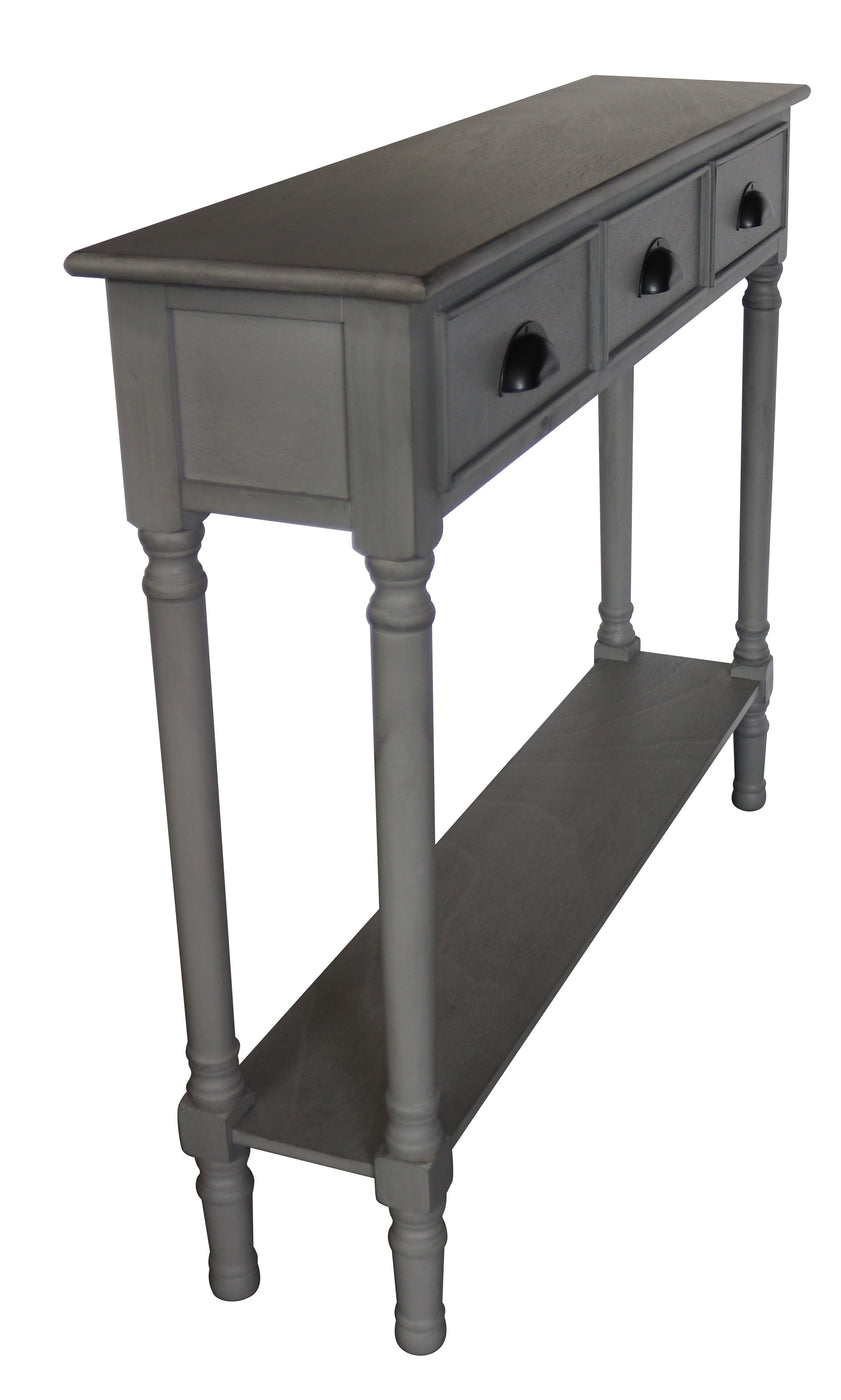 Burlington Console Table with 3 Drawers, 32-inch Tall, 39 1/2-inch Wid ...