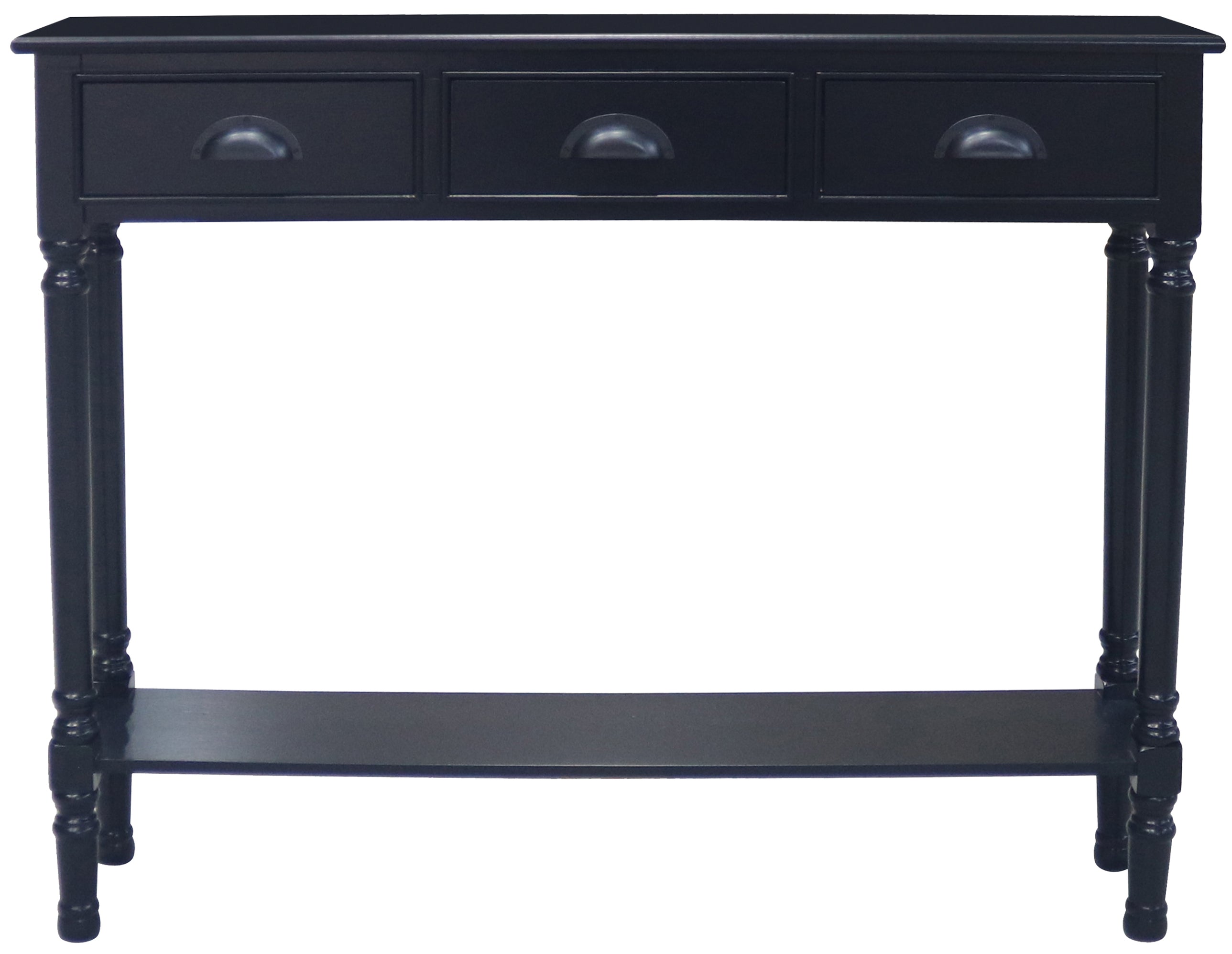 Burlington Console Table with 3 Drawers, 32-inch Tall, 39 1/2-inch Wid ...